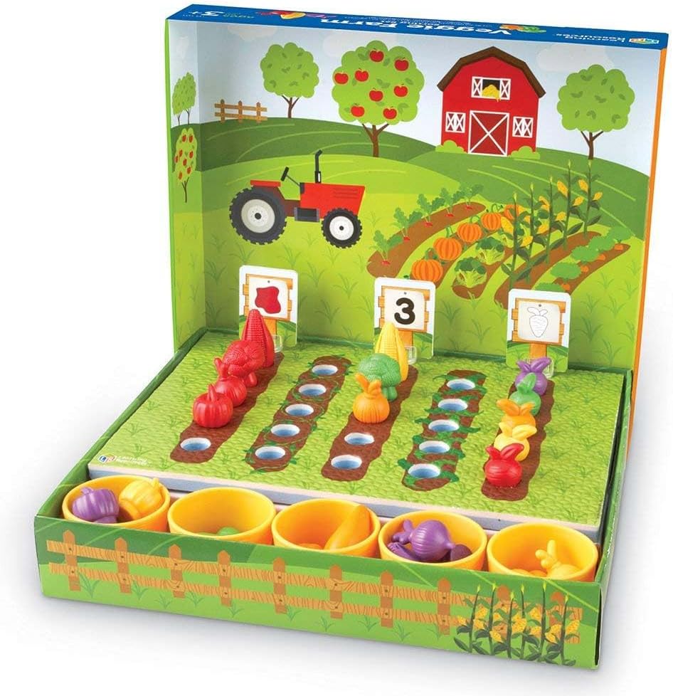 Learning Resources Veggie Farm Sorting Set – Baby Uni