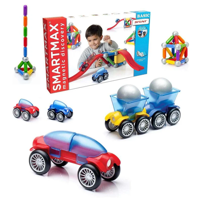 Smartmax - Stunt Cars 46 pcs – Baby Uni