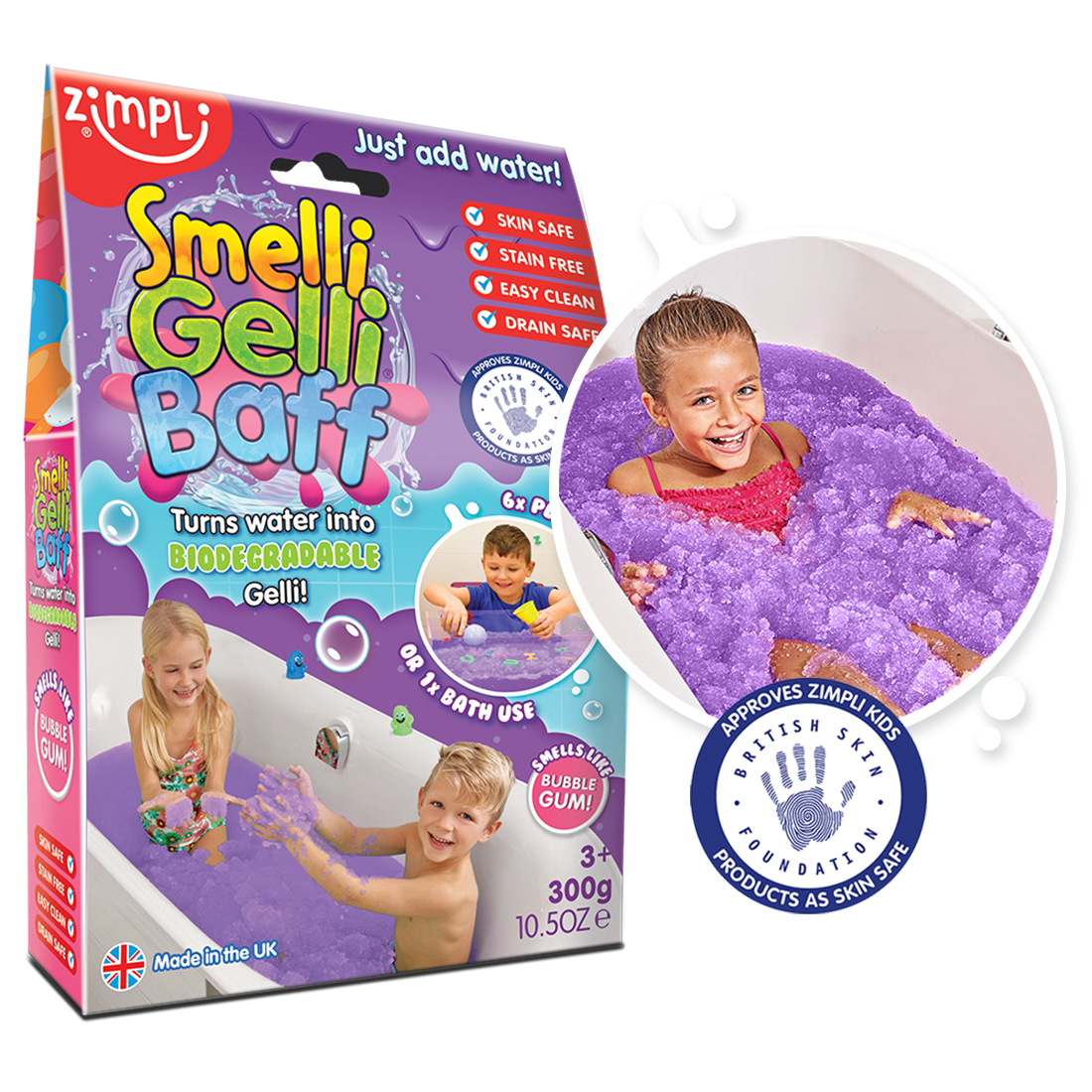 Smelli Gelli Baff - UK Made Kids Sensory Bath Toy – Baby Uni